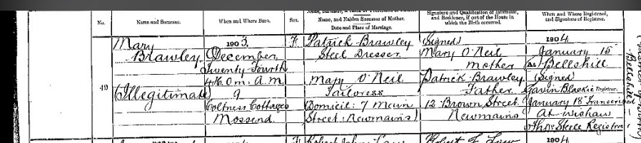 Newmains to New York – Mary Brawley 1903-1986 | Shaking The Branches